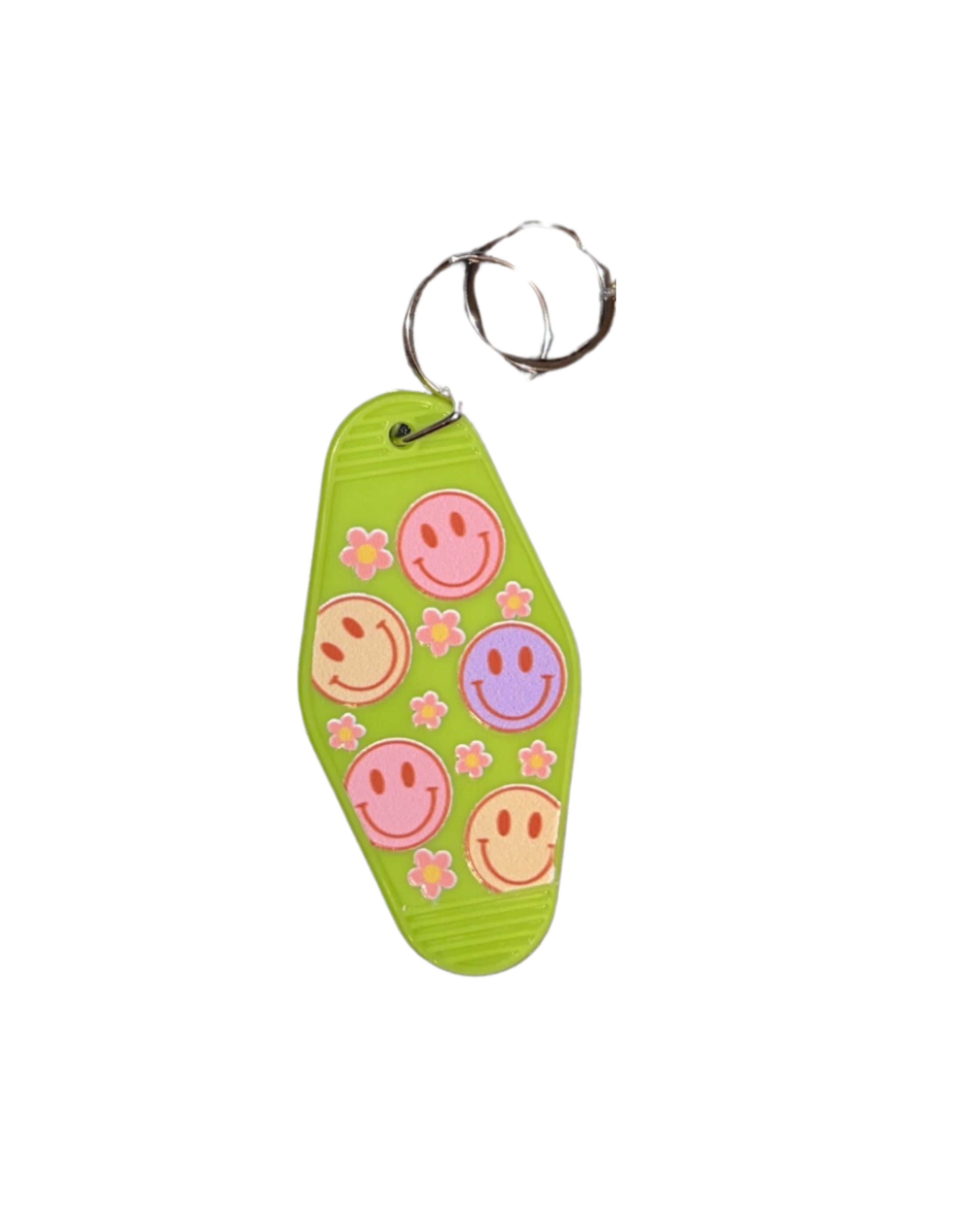 Smiley Face Keychain – Kiki's Dekor